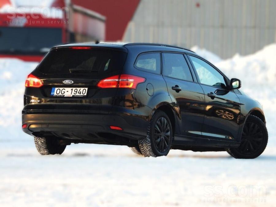 Black Ford Focus 2016 in Riga, with an engine capacity of 1.50 L and mileage of 265 thousand km for 7200 €, photo 8 on AUTOMOTO.COM.LV