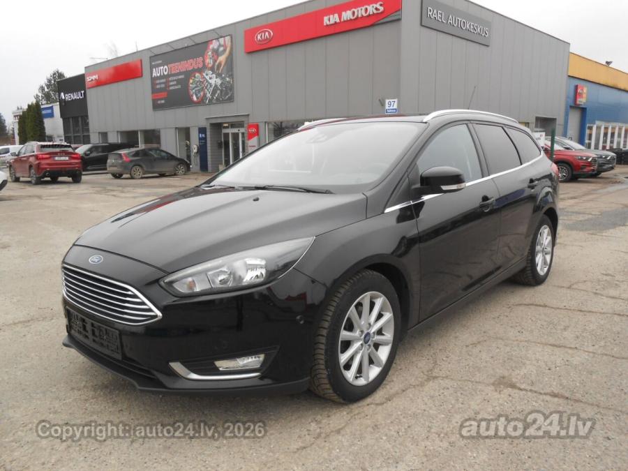 Black Ford Focus 2016 in Viljandi, with an engine capacity of 1.50 L and mileage of 225 thousand km for 6490 €, photo 1 on AUTOMOTO.COM.LV