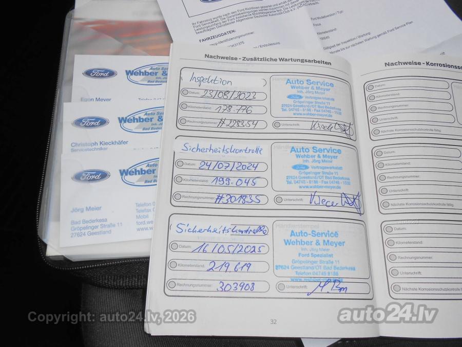Black Ford Focus 2016 in Viljandi, with an engine capacity of 1.50 L and mileage of 225 thousand km for 6490 €, photo 18 on AUTOMOTO.COM.LV