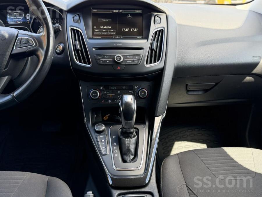 Melns Ford Focus 2016 Rīga, ar dzinēja tilpumu 2.00 L un nobraukumu 262 tūkst. km par 5950 €, foto 8 vietnē AUTOMOTO.COM.LV