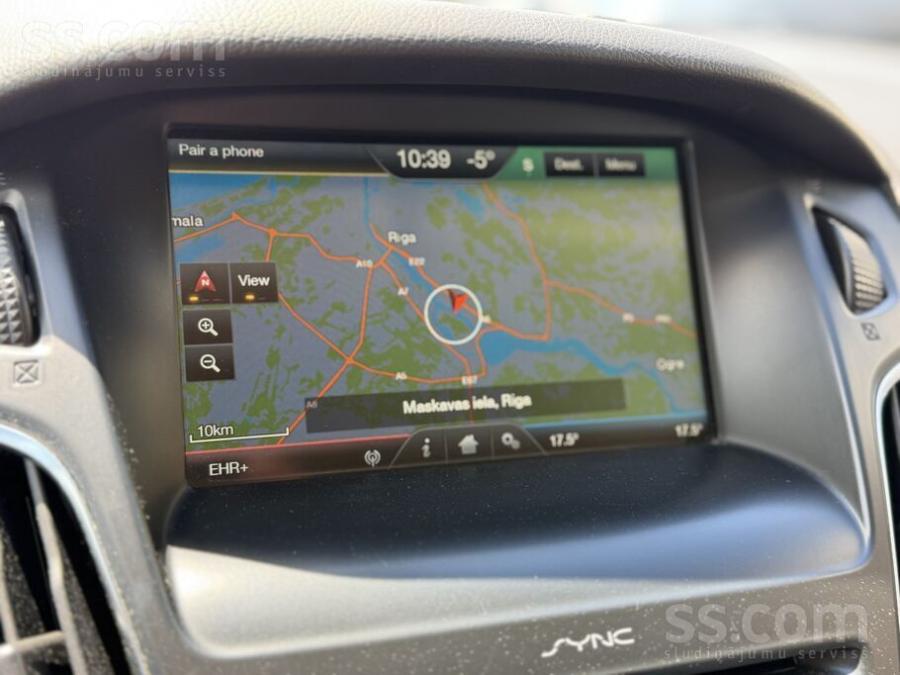 Melns Ford Focus 2016 Rīga, ar dzinēja tilpumu 2.00 L un nobraukumu 262 tūkst. km par 5950 €, foto 9 vietnē AUTOMOTO.COM.LV