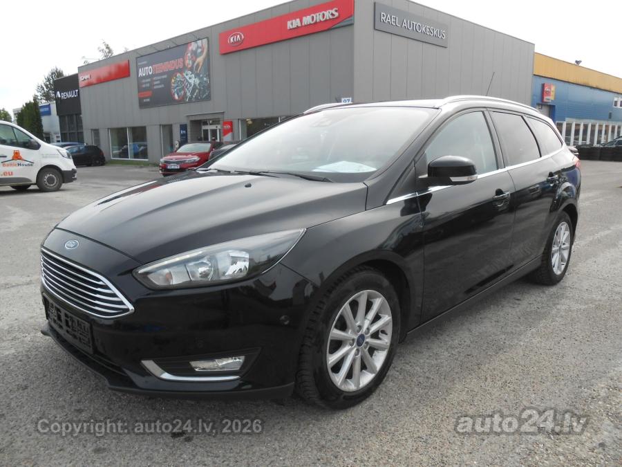 Black Ford Focus 2016 in Viljandi, with an engine capacity of 1.50 L and mileage of 225 thousand km for 6490 €, photo 1 on AUTOMOTO.COM.LV
