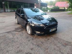 Melns Ford Focus 2016 Alīta, ar dzinēja tilpumu 1.50 L un nobraukumu 141 tūkst. km par 5999 €, foto  vietnē AUTOMOTO.COM.LV