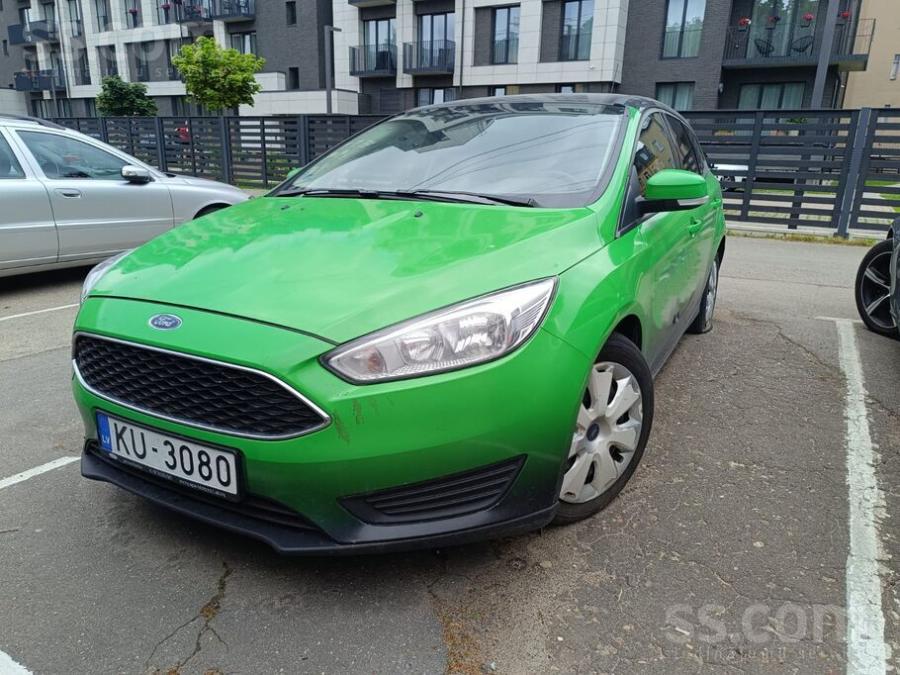 Black Ford Focus 2017 in Riga, with an engine capacity of 1.50 L and mileage of 350 thousand km for 3950 €, photo 1 on AUTOMOTO.COM.LV