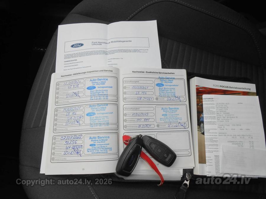 Black Ford Focus 2017 in Viljandi, with an engine capacity of 1.00 L and mileage of 180 thousand km for 6490 €, photo 19 on AUTOMOTO.COM.LV