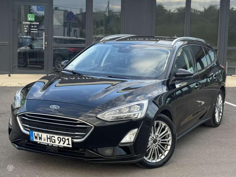 Melns Ford Focus 2018 Kauņa, ar dzinēja tilpumu 1.50 L un nobraukumu 215 tūkst. km par 7550 €, foto 3 vietnē AUTOMOTO.COM.LV