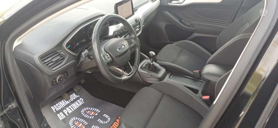 Melns Ford Focus 2019 Kauņa, ar dzinēja tilpumu 1.50 L un nobraukumu 192 tūkst. km par 6450 €, foto 10 vietnē AUTOMOTO.COM.LV