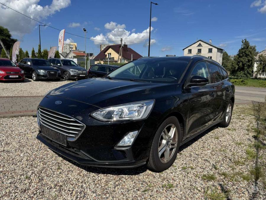 Black Ford Focus 2019 in Alytus, with an engine capacity of 1.50 L and mileage of 288 thousand km for 3650 €, photo 1 on AUTOMOTO.COM.LV
