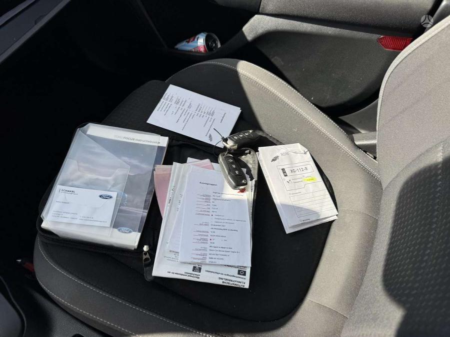 Black Ford Focus 2019 in Alytus, with an engine capacity of 1.50 L and mileage of 288 thousand km for 3650 €, photo 21 on AUTOMOTO.COM.LV