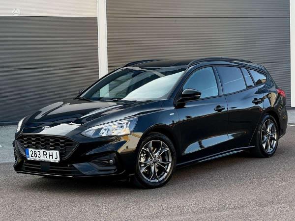 Melns Ford Focus 2022 Tallina, ar dzinēja tilpumu 1.50 L un nobraukumu 48 tūkst. km par 18500 €, foto 1 vietnē AUTOMOTO.COM.LV