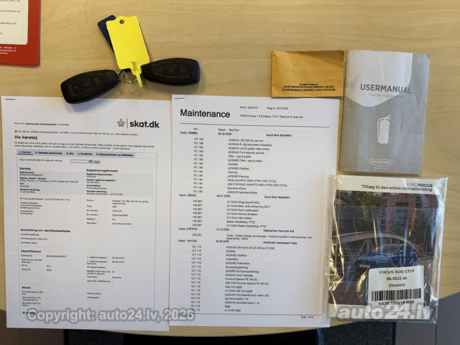 Melns Ford Focus 2023 Tartu, ar dzinēja tilpumu 1.50 L un nobraukumu 157 tūkst. km par 14699 €, foto 29 vietnē AUTOMOTO.COM.LV