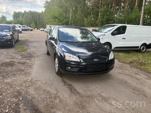 Blue Ford Focus 2007 in Riga, with an engine capacity of 1.60 L and mileage of 0 thousand km for 2350 €, photo 1 on AUTOMOTO.COM.LV