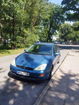 Blue Ford Focus 2000 in Vilnius, with an engine capacity of 1.60 L and mileage of 128 thousand km for 440 €, photo 6 on AUTOMOTO.COM.LV