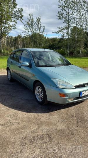 Blue Ford Focus 1998 in Tukums, with an engine capacity of 1.60 L and mileage of 258 thousand km for 1890 €, photo  on AUTOMOTO.COM.LV