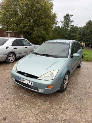 Blue Ford Focus 2000 in Kaunas, with an engine capacity of 1.80 L and mileage of 245 thousand km for 359 €, photo  on AUTOMOTO.COM.LV