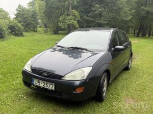 Blue Ford Focus 2001 in Riga, with an engine capacity of 1.60 L and mileage of 213 thousand km for 1100 €, photo  on AUTOMOTO.COM.LV