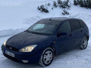Blue Ford Focus 2004 in Rezekne, with an engine capacity of 1.80 L and mileage of 387 thousand km for 1050 €, photo  on AUTOMOTO.COM.LV