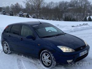 Blue Ford Focus 2004 in Rezekne, with an engine capacity of 1.80 L and mileage of 387 thousand km for 1050 €, photo 2 on AUTOMOTO.COM.LV