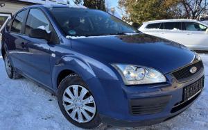 Zils Ford Focus 2005 Rokiškis, ar dzinēja tilpumu 1.60 L un nobraukumu 86 tūkst. km par 1800 €, foto  vietnē AUTOMOTO.COM.LV