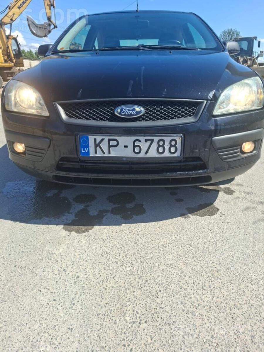 Blue Ford Focus 2005 in Riga, with an engine capacity of 1.60 L and mileage of 210 thousand km for 1300 €, photo 7 on AUTOMOTO.COM.LV