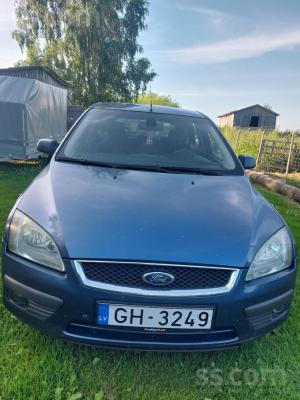 Blue Ford Focus 2005 in Bauska, with an engine capacity of 1.80 L and mileage of 218 thousand km for 1300 €, photo  on AUTOMOTO.COM.LV