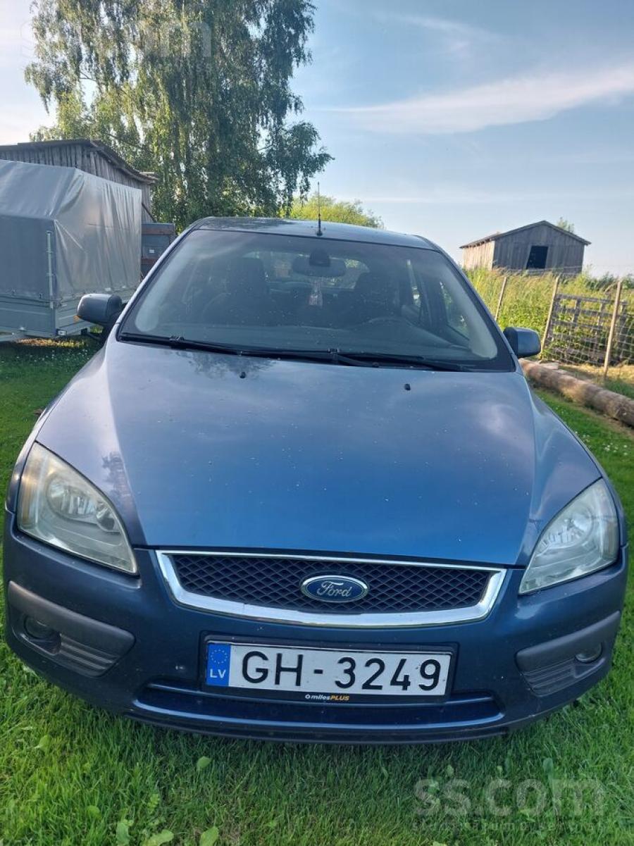 Zils Ford Focus 2005 Bauska, ar dzinēja tilpumu 1.80 L un nobraukumu 218 tūkst. km par 1300 €, foto 1 vietnē AUTOMOTO.COM.LV