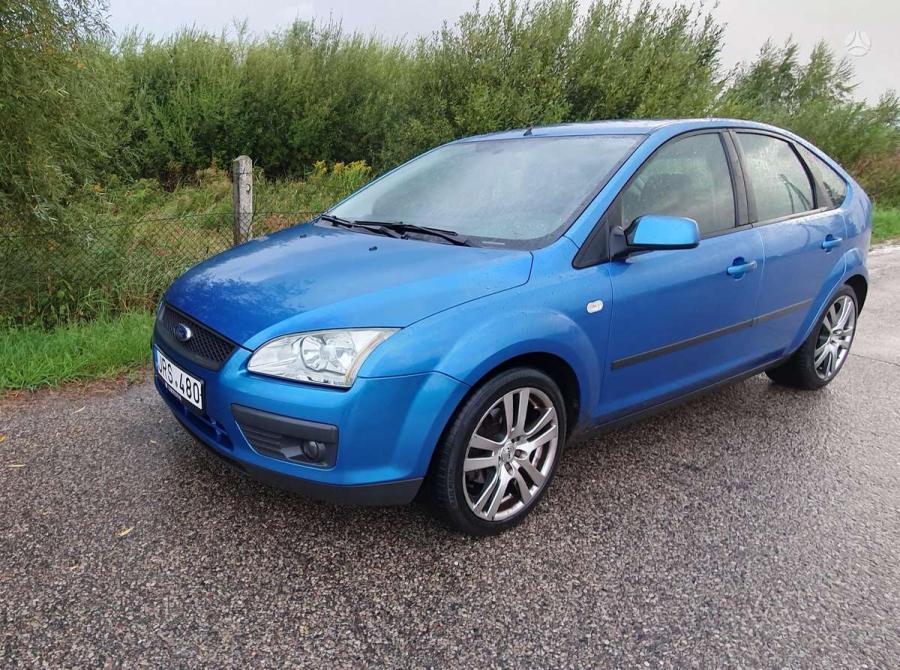 Zils Ford Focus 2005 Vilkaviškis, ar dzinēja tilpumu 1.60 L un nobraukumu 204 tūkst. km par 1000 €, foto 5 vietnē AUTOMOTO.COM.LV