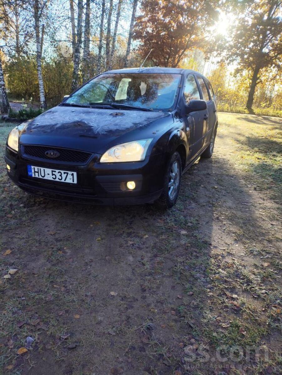 Blue Ford Focus 2006 in Riga, with an engine capacity of 1.60 L and mileage of 0 thousand km for 450 €, photo 1 on AUTOMOTO.COM.LV