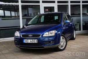 Blue Ford Focus 2007 in Riga, with an engine capacity of 1.60 L and mileage of 129 thousand km for 2500 €, photo  on AUTOMOTO.COM.LV