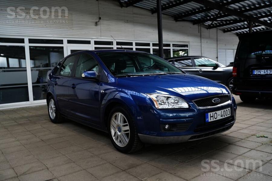 Zils Ford Focus 2007 Rīga, ar dzinēja tilpumu 1.60 L un nobraukumu 129 tūkst. km par 2500 €, foto 6 vietnē AUTOMOTO.COM.LV