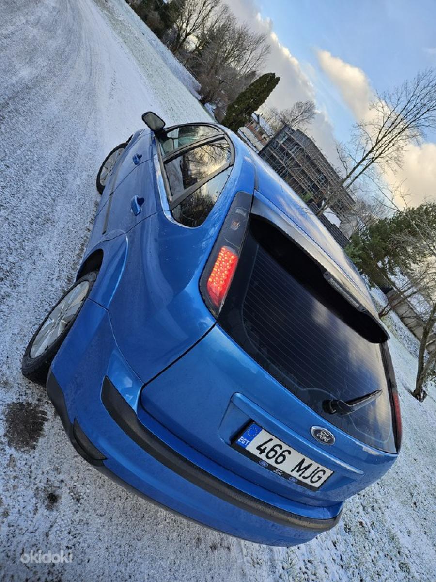 Zils Ford Focus 2007 Rakvere, ar dzinēja tilpumu 1.40 L un nobraukumu 283 tūkst. km par 2400 €, foto 8 vietnē AUTOMOTO.COM.LV