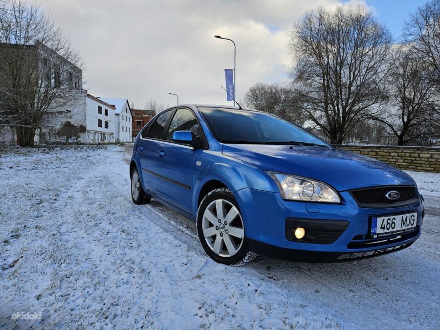 Zils Ford Focus 2007 Rakvere, ar dzinēja tilpumu 1.40 L un nobraukumu 283 tūkst. km par 2400 €, foto 9 vietnē AUTOMOTO.COM.LV