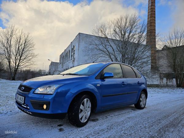 Zils Ford Focus 2007 Rakvere, ar dzinēja tilpumu 1.40 L un nobraukumu 283 tūkst. km par 2400 €, foto 9 vietnē AUTOMOTO.COM.LV