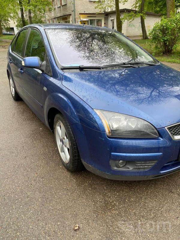 Blue Ford Focus 2007 in Riga, with an engine capacity of 1.50 L and mileage of 0 thousand km for 600 €, photo 1 on AUTOMOTO.COM.LV
