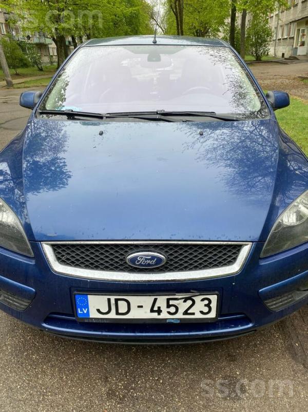 Blue Ford Focus 2007 in Riga, with an engine capacity of 1.50 L and mileage of 0 thousand km for 600 €, photo 2 on AUTOMOTO.COM.LV