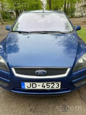 Blue Ford Focus 2007 in Riga, with an engine capacity of 1.50 L and mileage of 0 thousand km for 600 €, photo 3 on AUTOMOTO.COM.LV