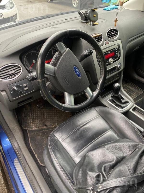 Blue Ford Focus 2007 in Riga, with an engine capacity of 1.50 L and mileage of 0 thousand km for 600 €, photo 3 on AUTOMOTO.COM.LV