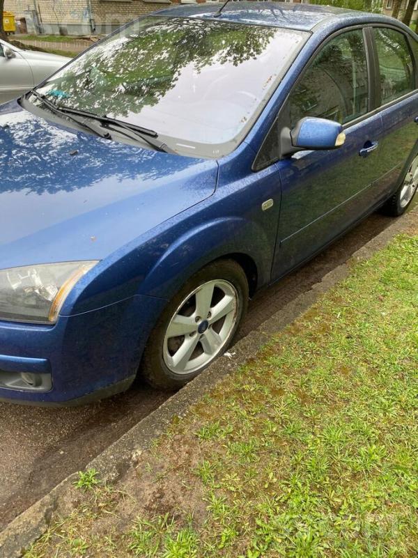 Blue Ford Focus 2007 in Riga, with an engine capacity of 1.50 L and mileage of 0 thousand km for 600 €, photo 6 on AUTOMOTO.COM.LV