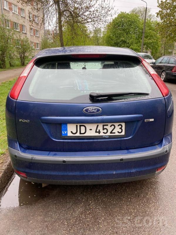 Blue Ford Focus 2007 in Riga, with an engine capacity of 1.50 L and mileage of 0 thousand km for 600 €, photo 7 on AUTOMOTO.COM.LV