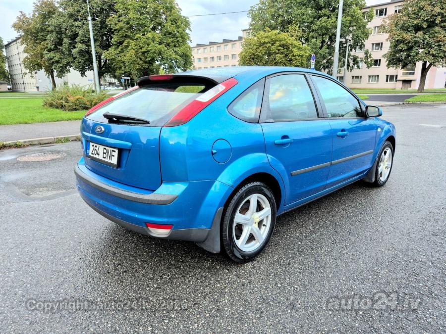 Blue Ford Focus 2007 in Tallinn, with an engine capacity of 1.60 L and mileage of 174 thousand km for 1690 €, photo 3 on AUTOMOTO.COM.LV