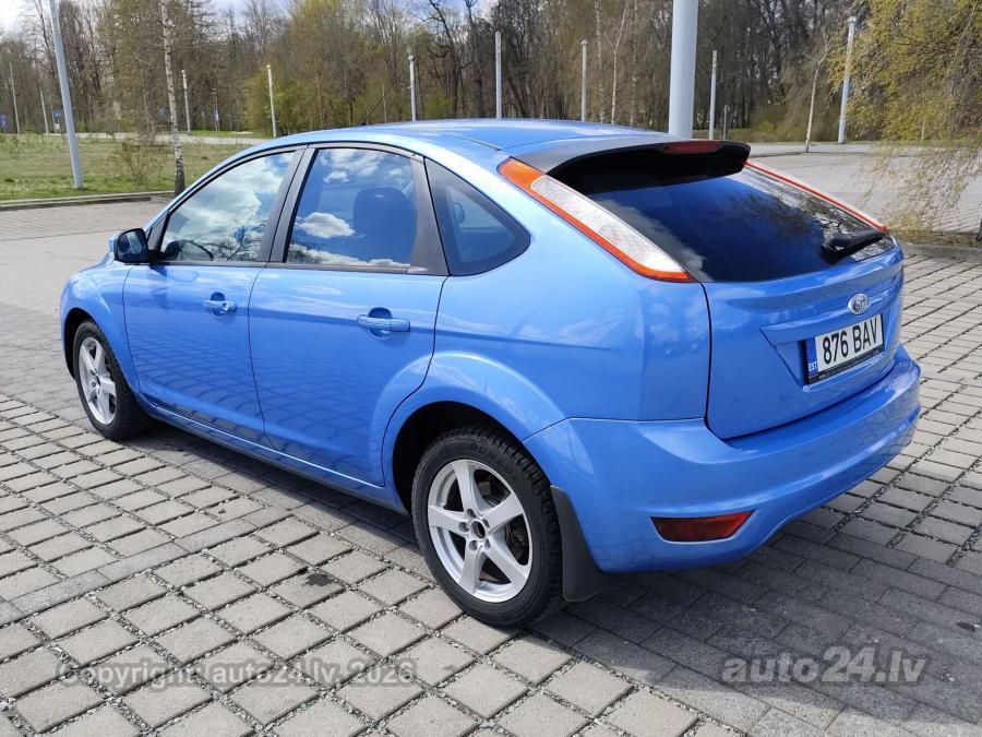 Zils Ford Focus 2008 Tartu, ar dzinēja tilpumu 1.60 L un nobraukumu 200 tūkst. km par 2500 €, foto 4 vietnē AUTOMOTO.COM.LV