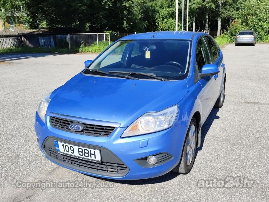 Blue Ford Focus 2008 in Tartu, with an engine capacity of 1.60 L and mileage of 170 thousand km for 2600 €, photo 6 on AUTOMOTO.COM.LV