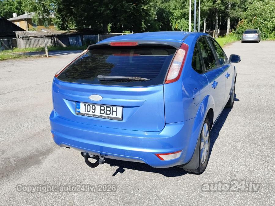 Blue Ford Focus 2008 in Tartu, with an engine capacity of 1.60 L and mileage of 170 thousand km for 2600 €, photo 12 on AUTOMOTO.COM.LV