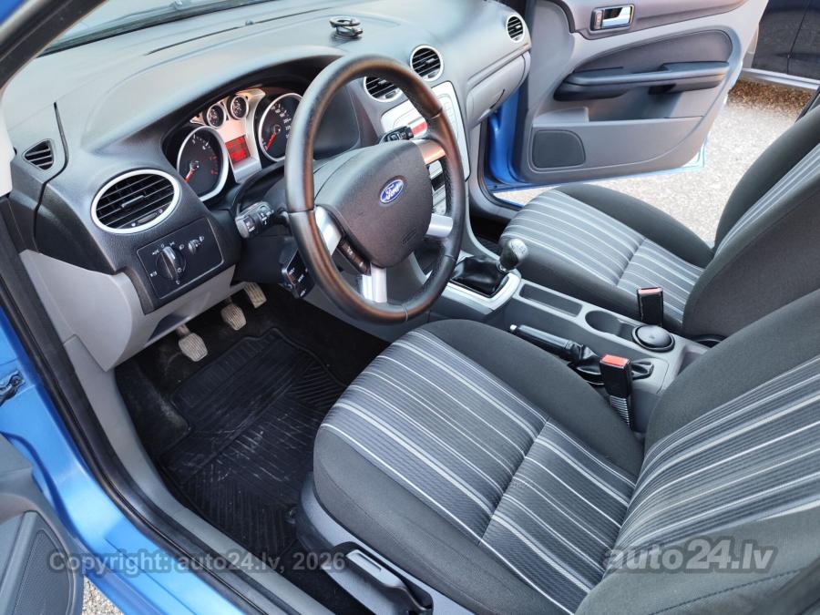 Blue Ford Focus 2008 in Tartu, with an engine capacity of 1.60 L and mileage of 170 thousand km for 2600 €, photo 14 on AUTOMOTO.COM.LV