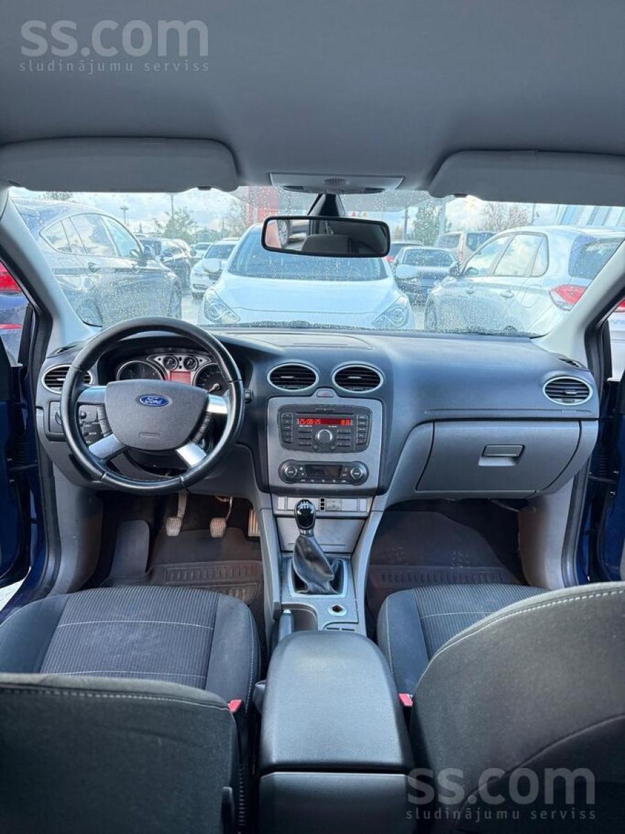 Zils Ford Focus 2009 Rīga, ar dzinēja tilpumu 1.60 L un nobraukumu 335 tūkst. km par 1600 €, foto 11 vietnē AUTOMOTO.COM.LV