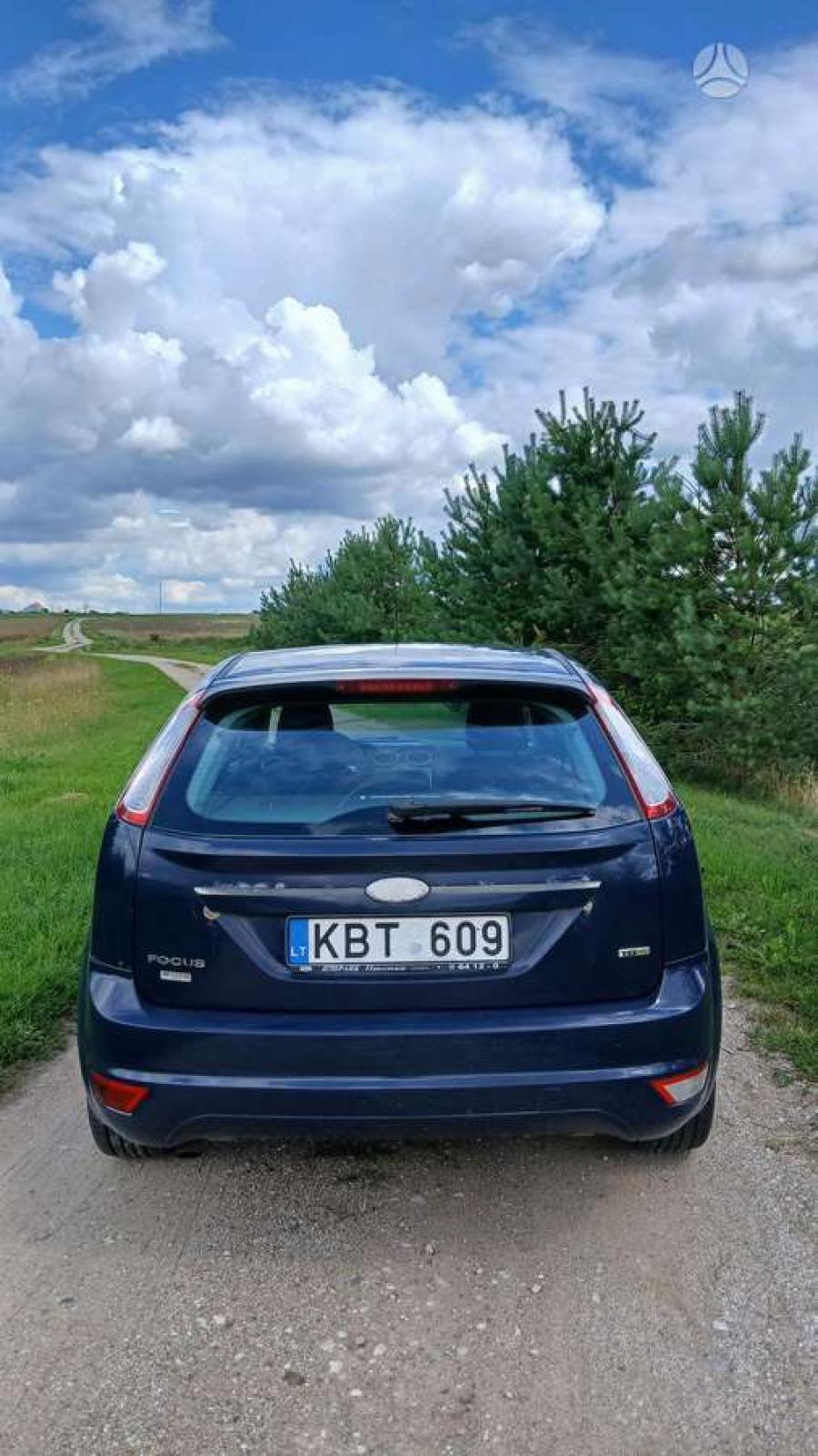 Blue Ford Focus 2009 in Radviliskis, with an engine capacity of 1.56 L and mileage of 281 thousand km for 1800 €, photo 5 on AUTOMOTO.COM.LV