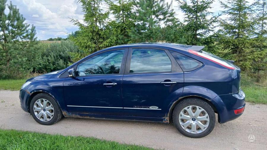 Blue Ford Focus 2009 in Radviliskis, with an engine capacity of 1.56 L and mileage of 281 thousand km for 1800 €, photo 21 on AUTOMOTO.COM.LV