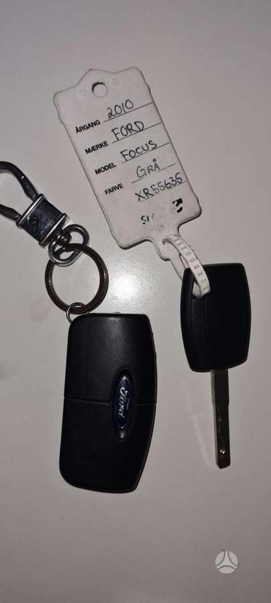 Blue Ford Focus 2010 in Vilnius, with an engine capacity of 1.56 L and mileage of 270 thousand km for 3300 €, photo 21 on AUTOMOTO.COM.LV