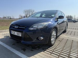 Blue Ford Focus 2012 in Vilnius, with an engine capacity of 1.60 L and mileage of 161 thousand km for 3600 €, photo 10 on AUTOMOTO.COM.LV