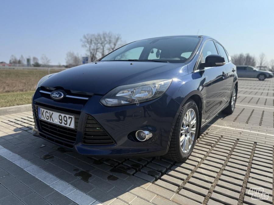 Blue Ford Focus 2012 in Vilnius, with an engine capacity of 1.60 L and mileage of 161 thousand km for 3600 €, photo 10 on AUTOMOTO.COM.LV